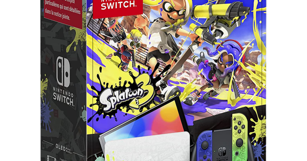 Dealmonday | Nintendo Switch OLED Splatoon 3 Special Edition Console