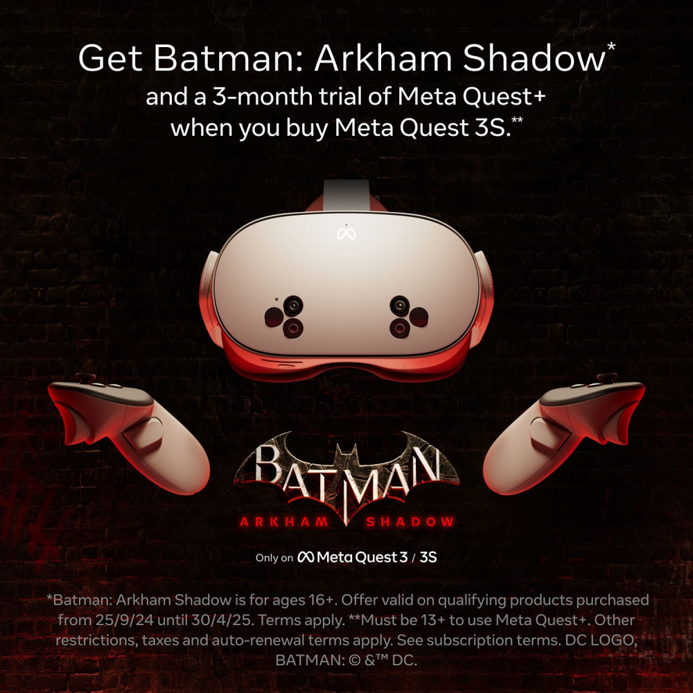 Dealmonday | Meta Quest 3S All-In-One Mixed Reality Headset - 256GB