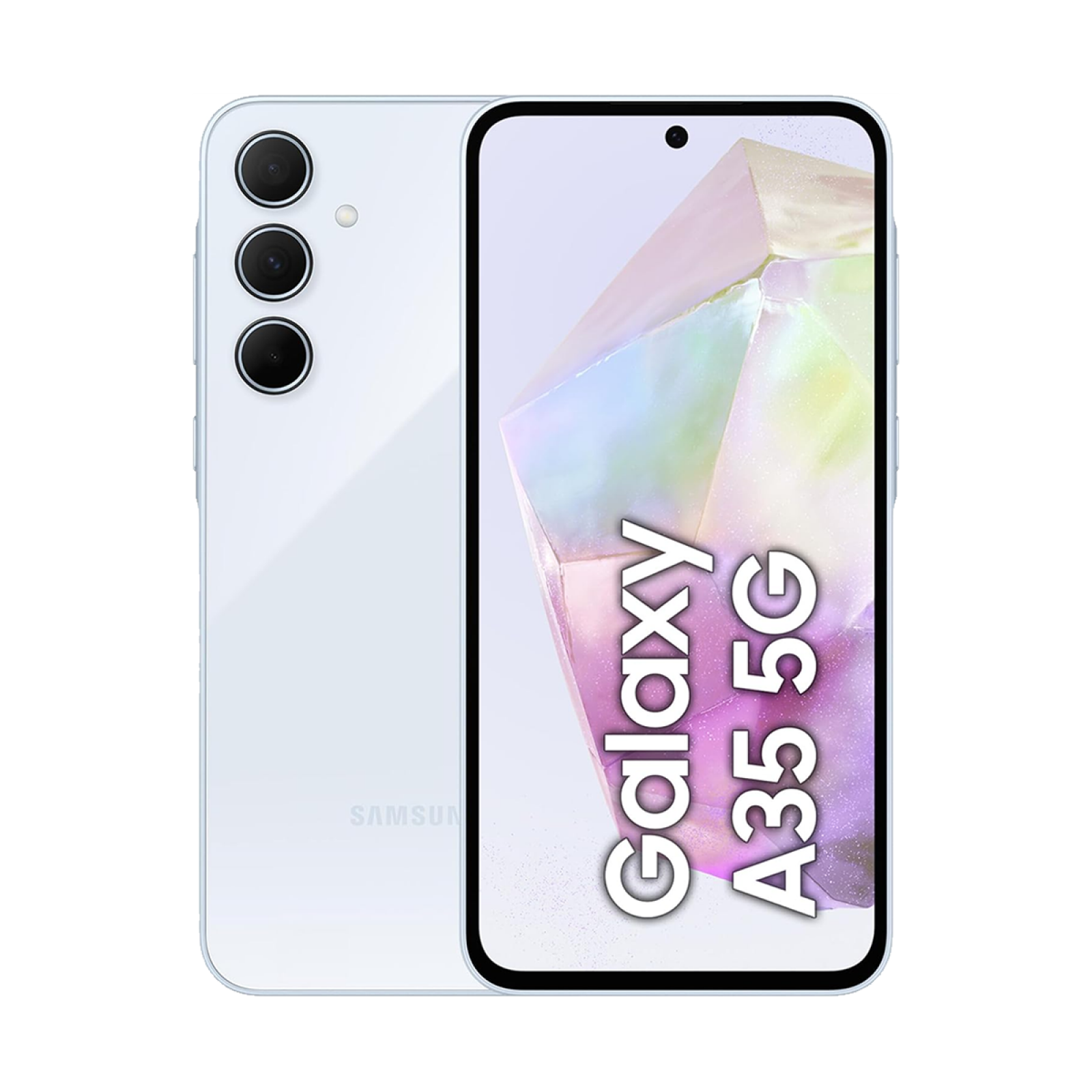 Dealmonday | Samsung Galaxy A35 5G Smartphone (Dual-SIMs, 8+256GB) - Awesome Iceblue
