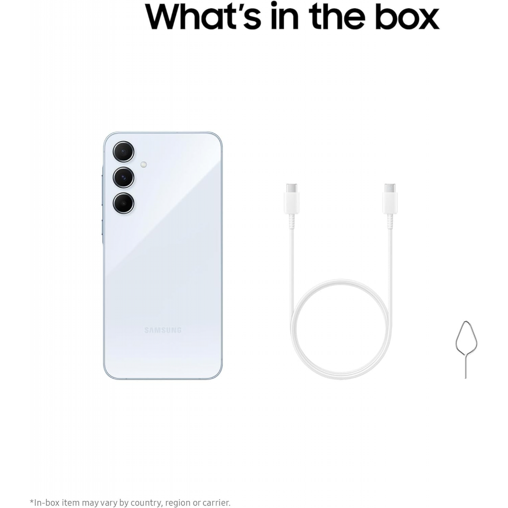 Dealmonday | Samsung Galaxy A55 5G Smartphone (Dual-SIMs, 8+256GB) - Awesome Iceblue