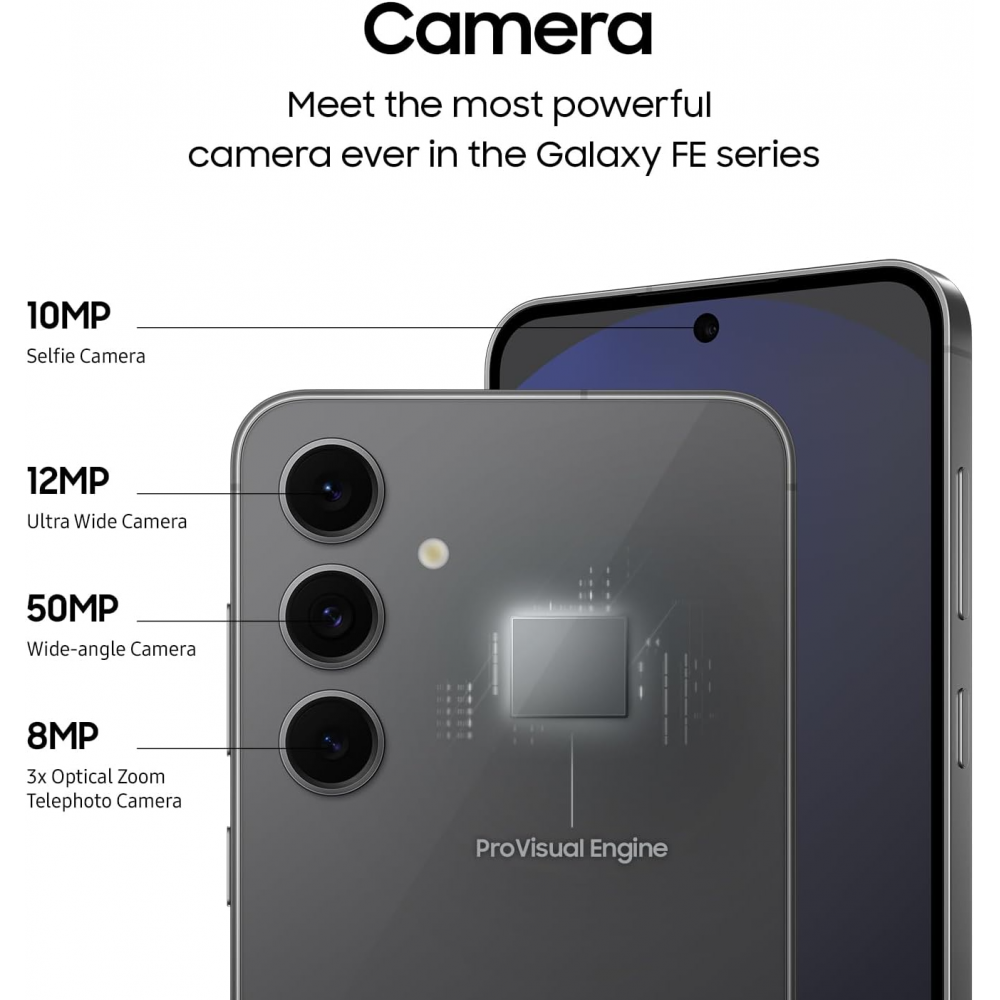 Dealmonday | Samsung Galaxy S24 FE 5G Smartphone (8+256GB) - Graphite