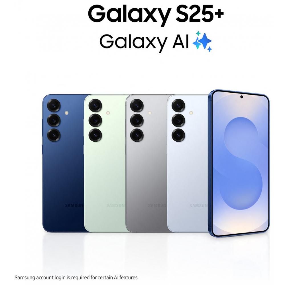 Dealmonday | Samsung Galaxy S25+ 5G Smartphone (Dual-SIMs, 12GB+256GB) - Icyblue