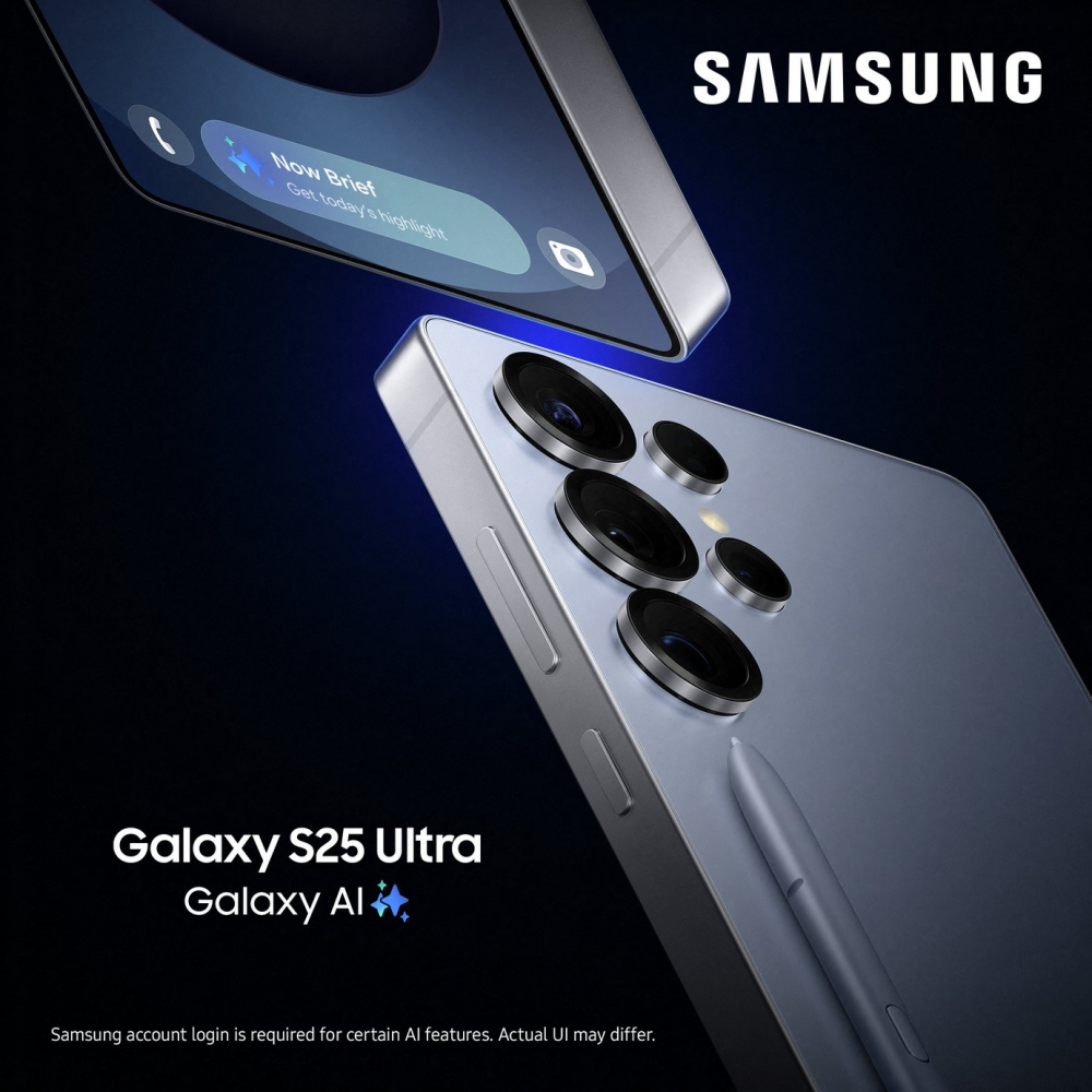 Dealmonday | Samsung Galaxy S25 Ultra 5G Smartphone (Dual-SIMs, 12GB+512GB) - Titanium Grey