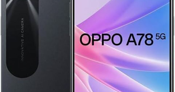 Dealmonday | Oppo A78 5G Smartphone (8GB+128GB) - Glowing Black